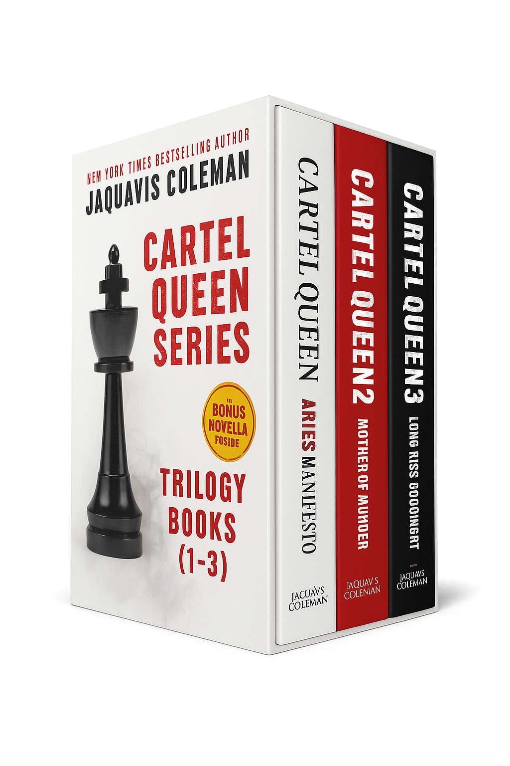 Cartel Queen Series Trilogy Books (1-3) Note: BOX NOT INCLUDED ...